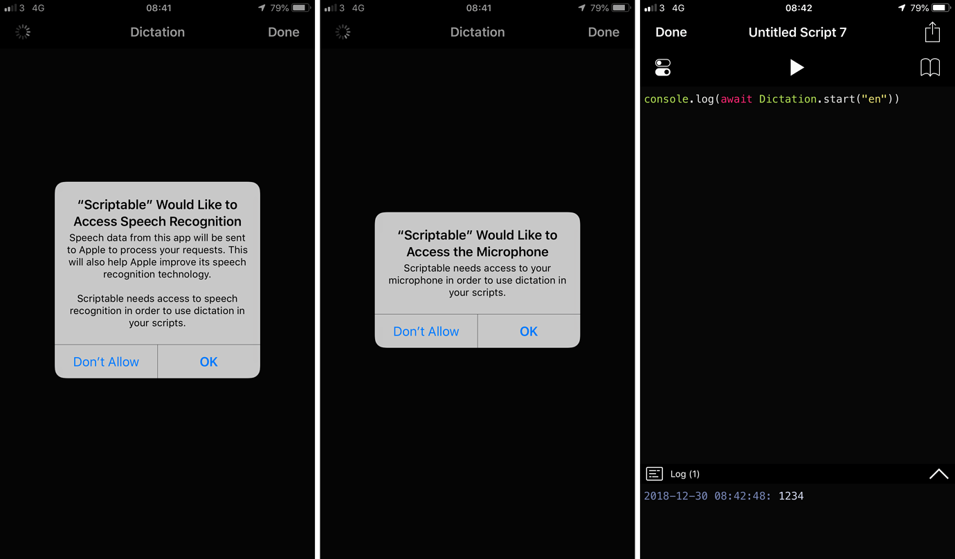 Dictation From Siri Scriptable Automators Talk